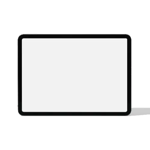 Horizontal iPad Pro Mockup